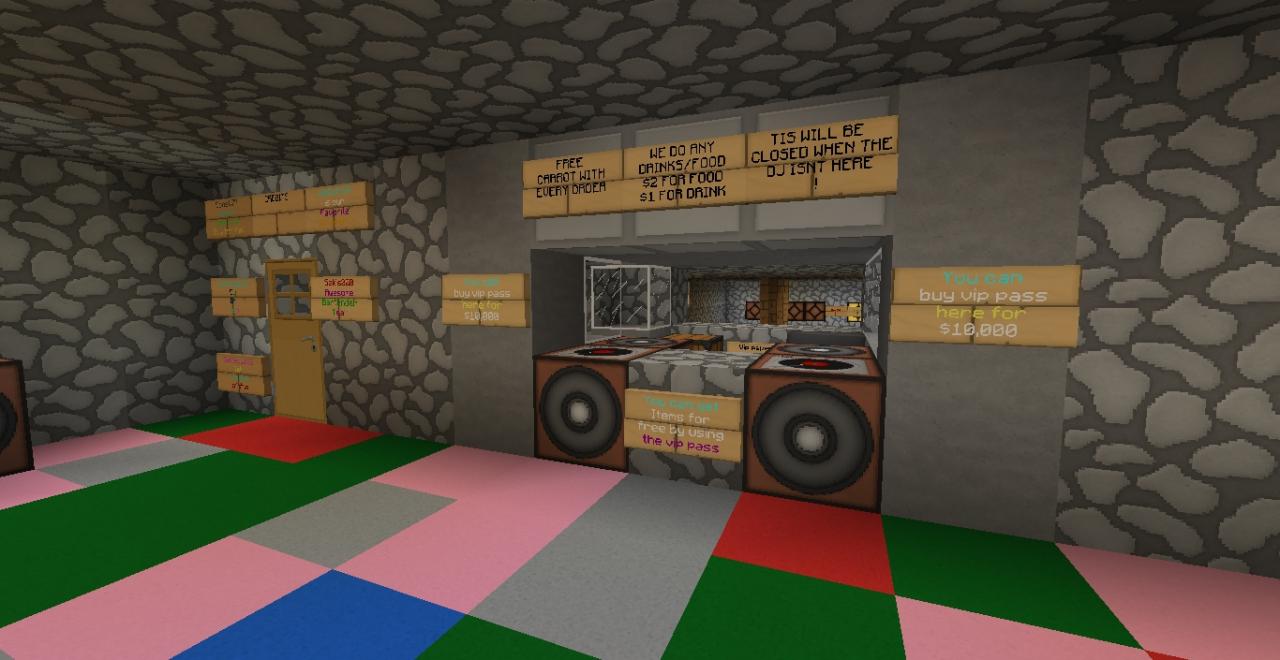 {Safteys Club} club in minecraft!!! Minecraft Map