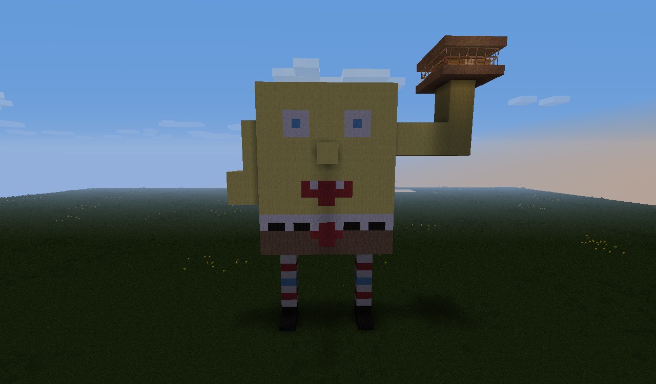 Spongebob house Minecraft Map
