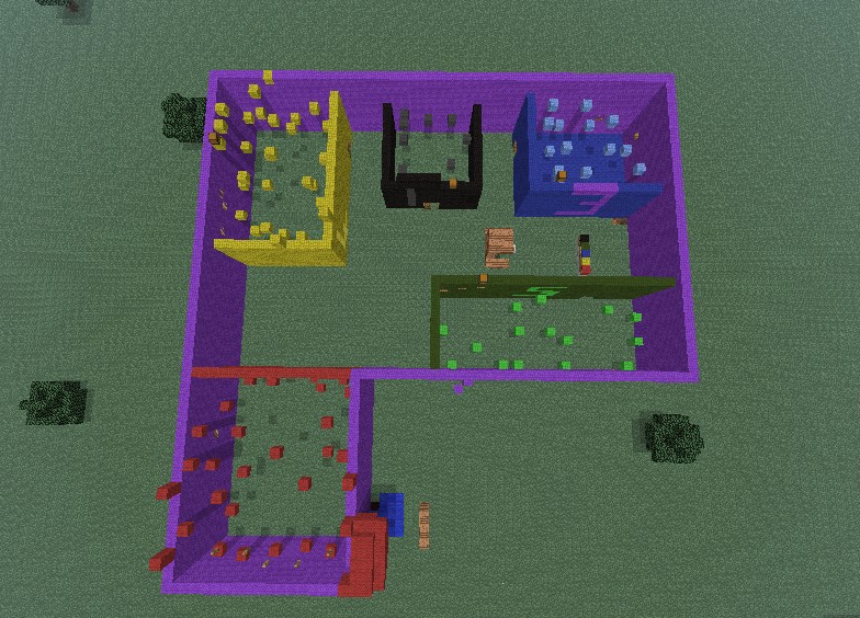 Rainbow Parkour :) Minecraft Map