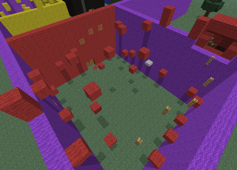 Rainbow Parkour :) Minecraft Map