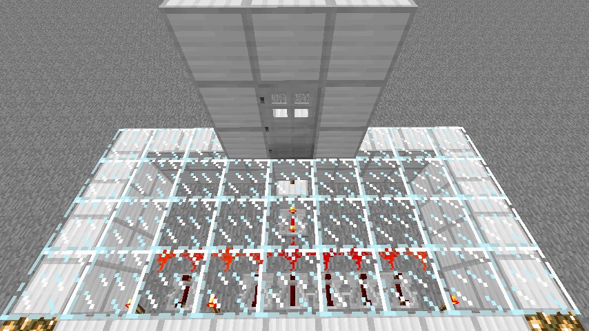 SIMPLE Redstone Combination Lock Minecraft Map