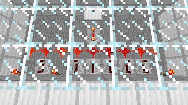 SIMPLE Redstone Combination Lock Minecraft Map