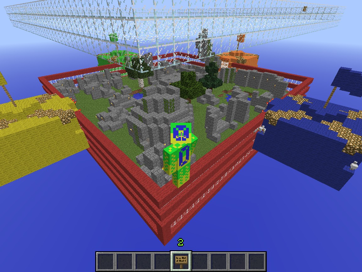 Wool War Arena Minecraft Map