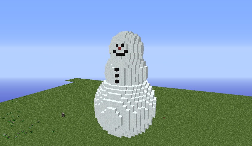 snowman Minecraft Map