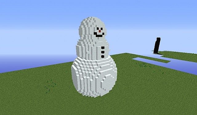 snowman Minecraft Map