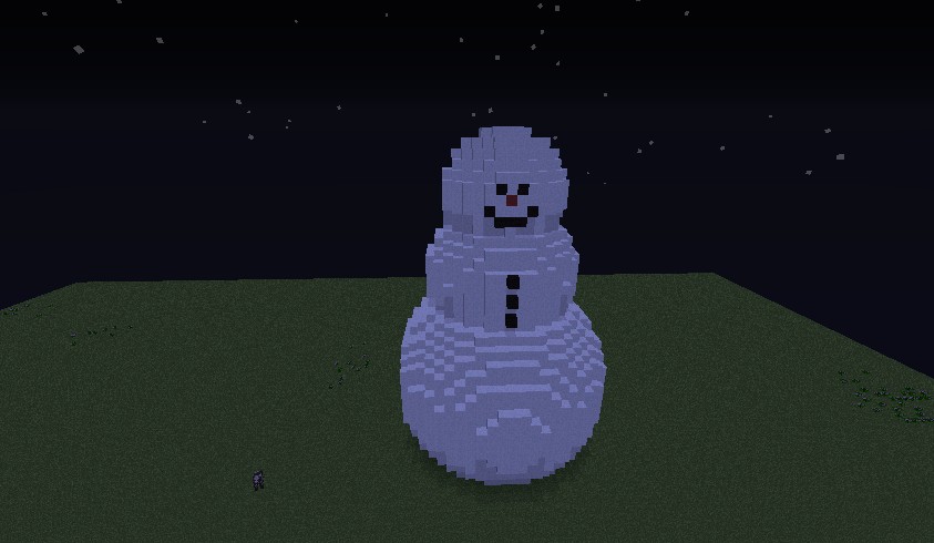snowman Minecraft Map
