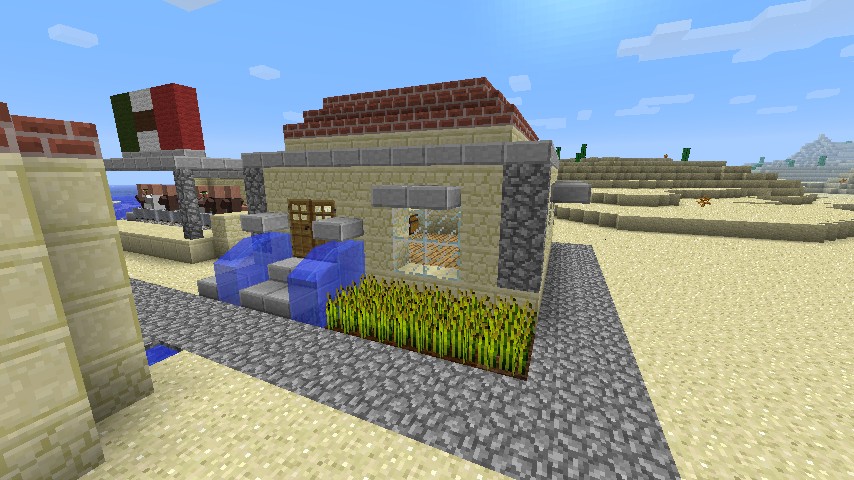 Desert Town/Pueblo Minecraft Map