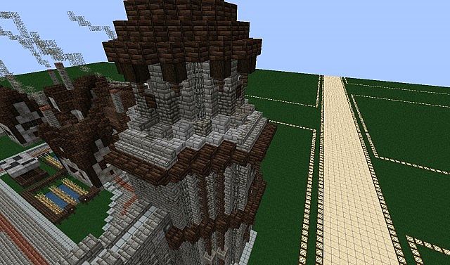 Castle Town Minecraft Map