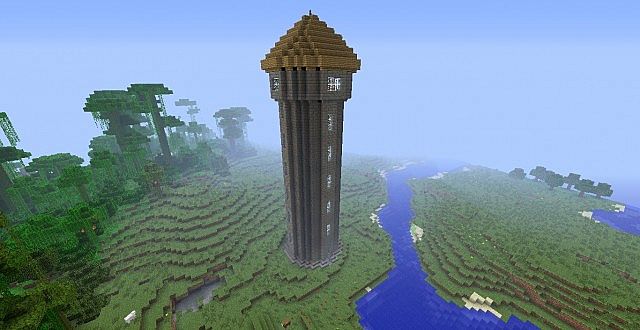 My First Project: Tower Minecraft Map