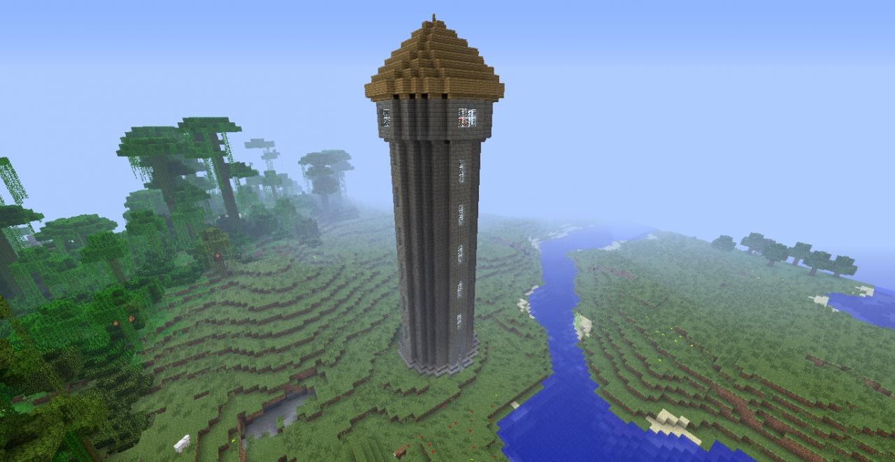 My First Project: Tower Minecraft Map