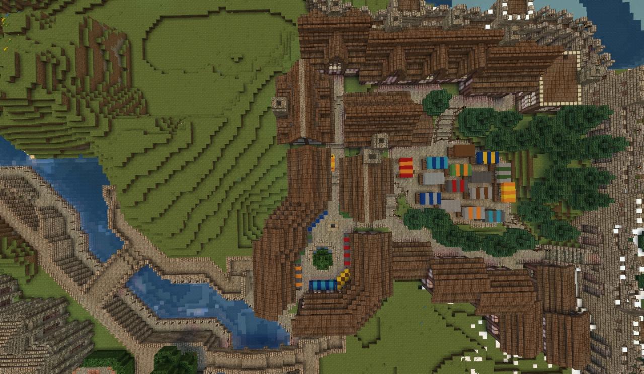 The City of Ivy River Minecraft Map