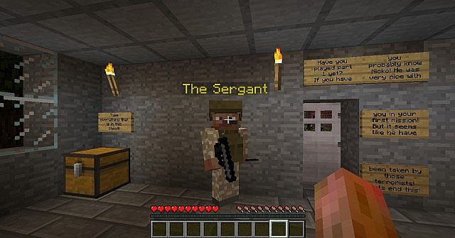 Modern Wars - Save Nicko (Mission 2) Minecraft Map