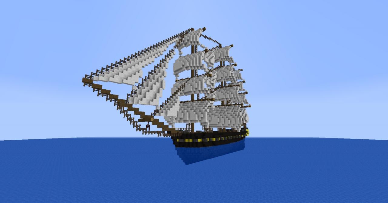 HMS Courageous Minecraft Map