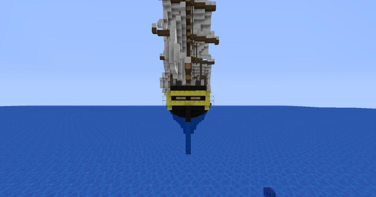 HMS Courageous Minecraft Map