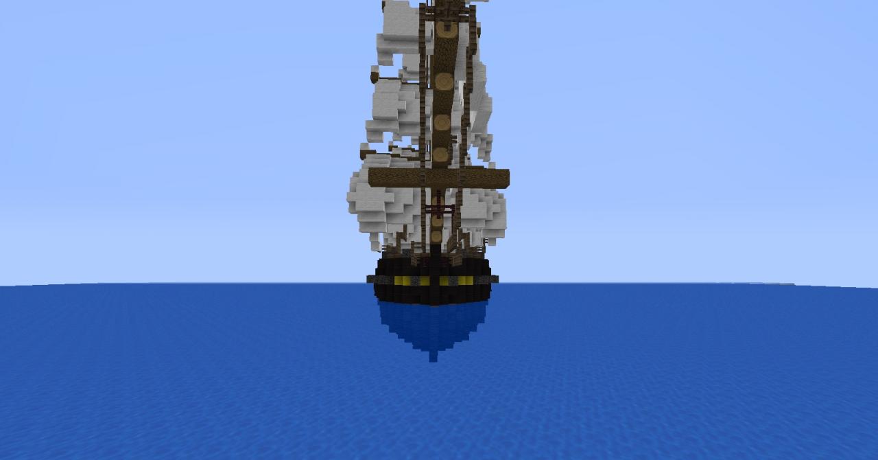 HMS Courageous Minecraft Map