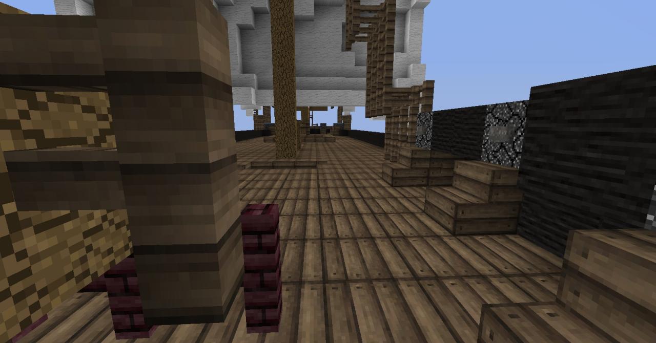 HMS Courageous Minecraft Map