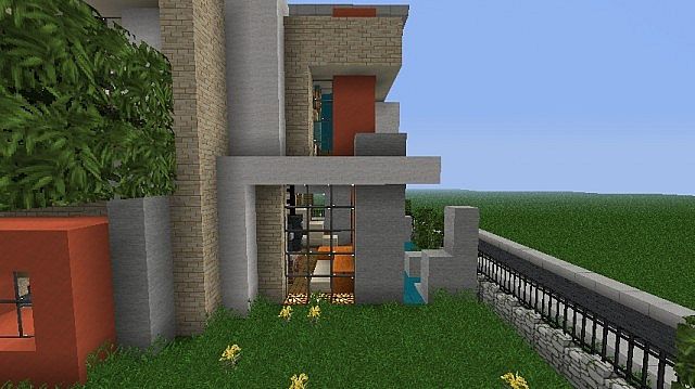 Modern Eco Home Minecraft Map