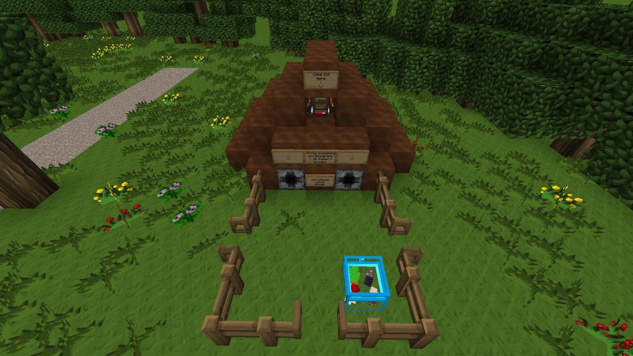 jaffa cake machine with survival map Minecraft Map