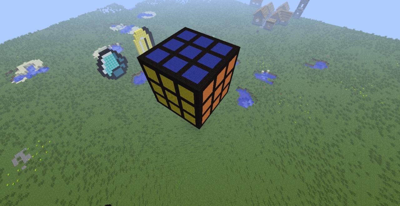 Rubik's Cube Minecraft Map