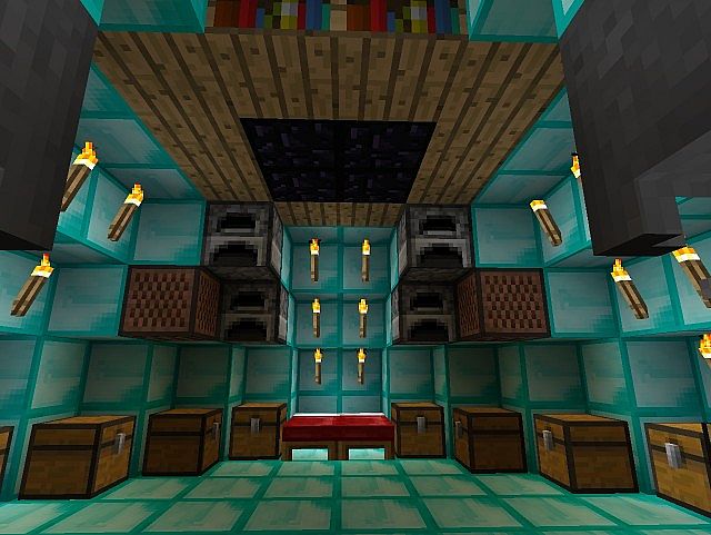 The dimond cone house Minecraft Map