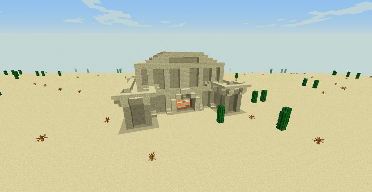 What Desert Temples should really be! Minecraft Map