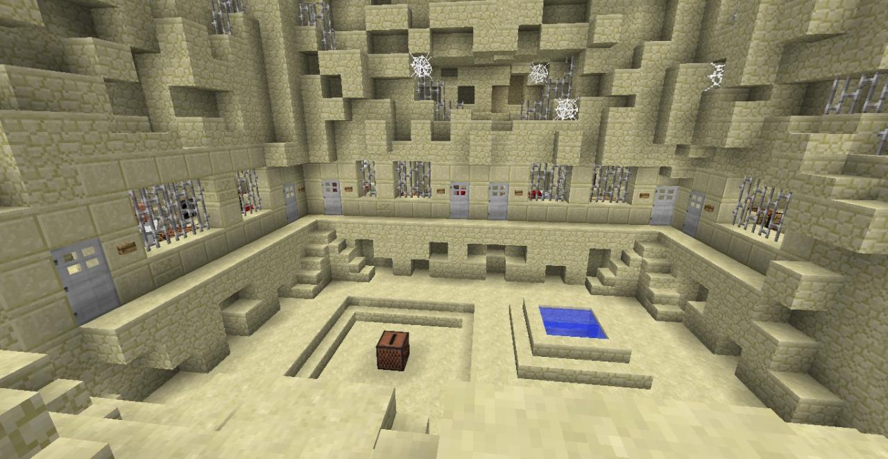 The Dark Knight Rises: The Pit Minecraft Map