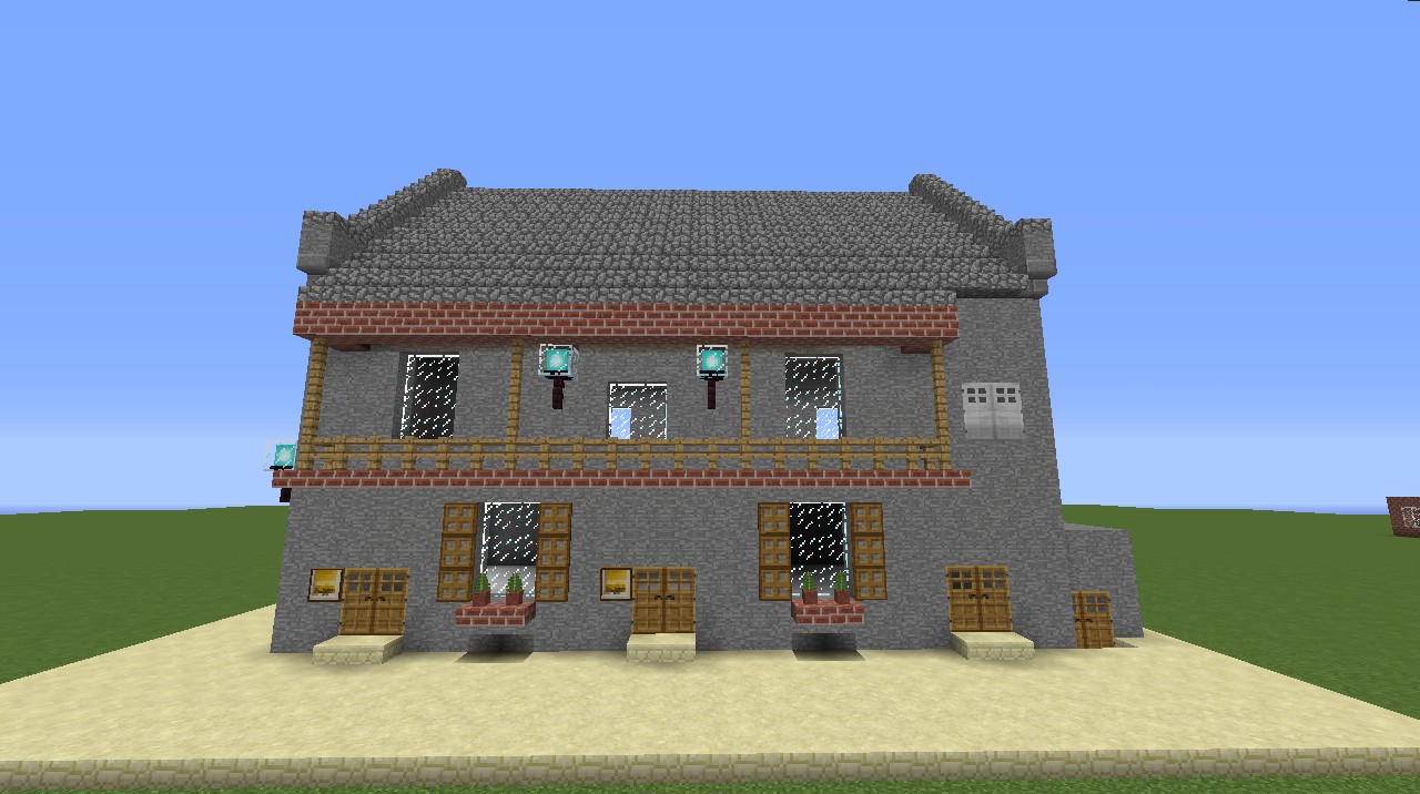 American Colonial house Minecraft Map