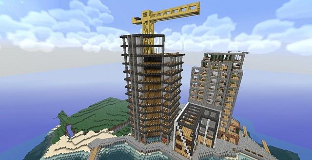 The Building That Ran Out of Money Minecraft Map