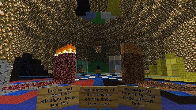 NinjaGo Fanmade Temples Minecraft Map