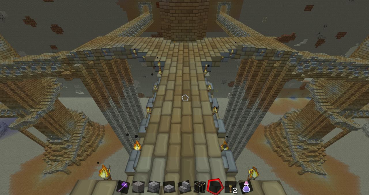 Underground Dwarven city/fortress Minecraft Map