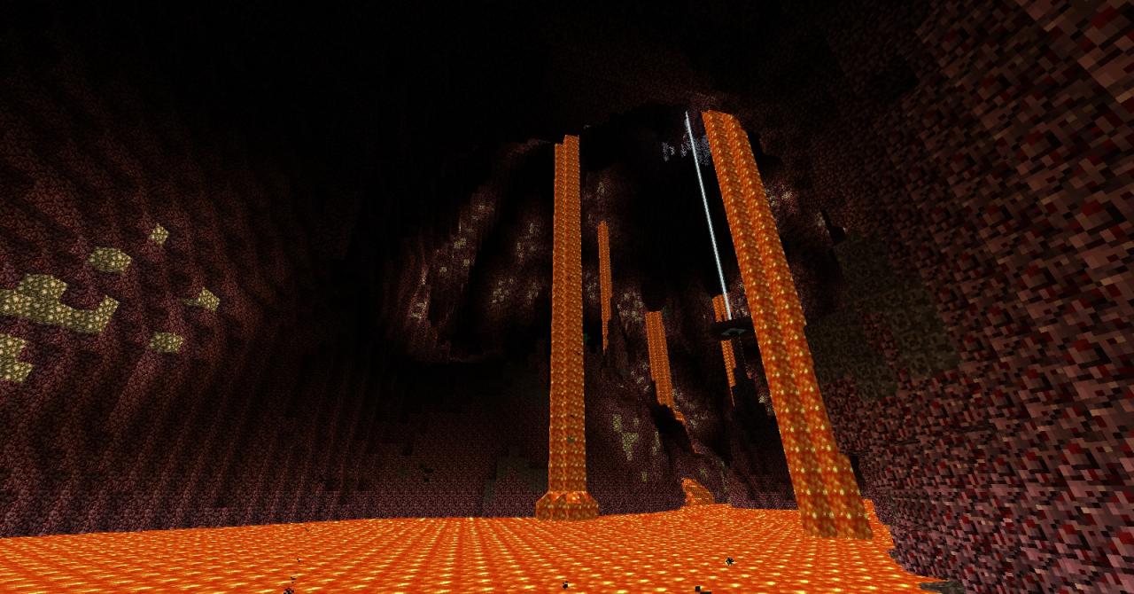 Nether Cave Minecraft Map