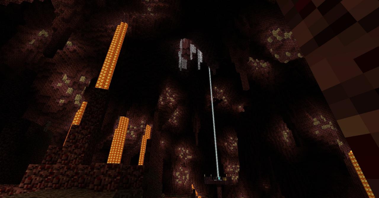 Nether Cave Minecraft Map