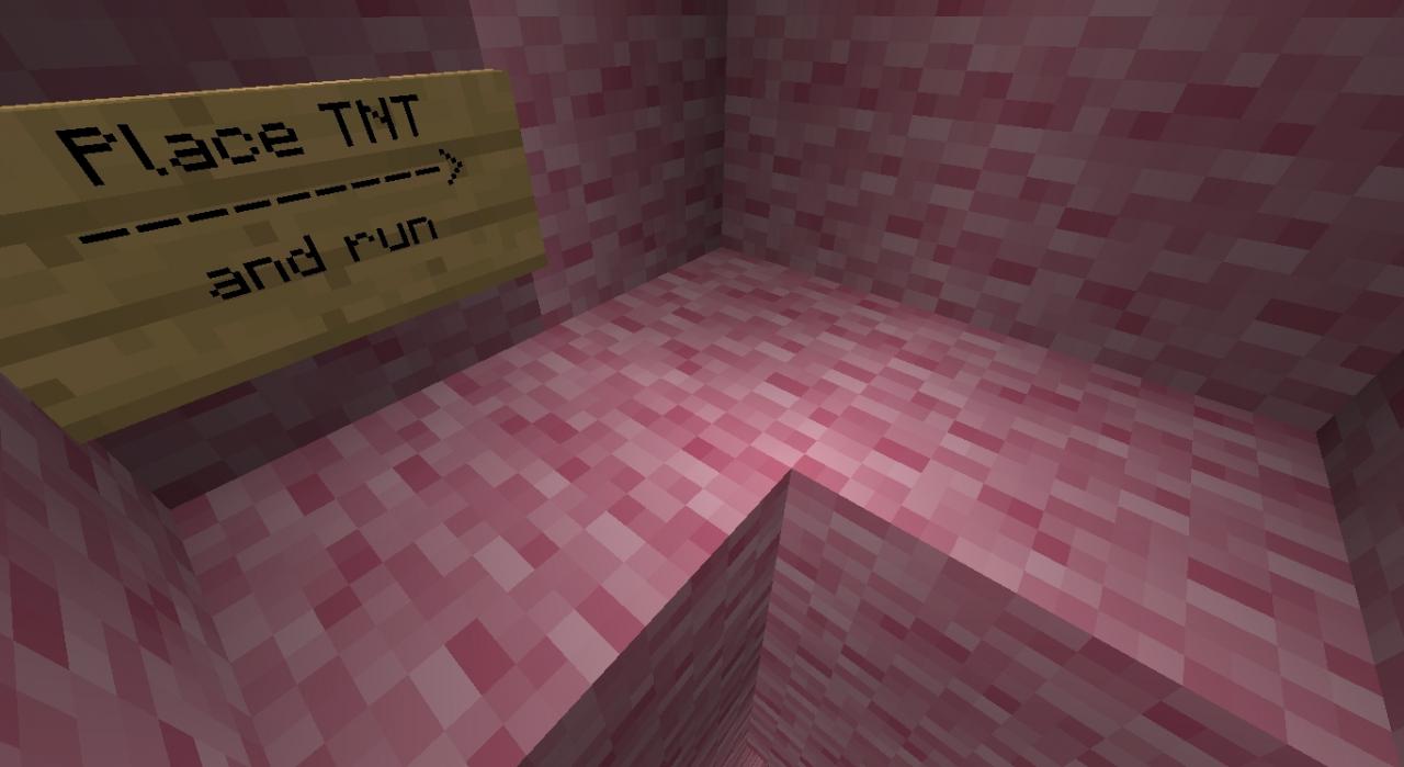 TNT PvP Pig Defense Minecraft Map