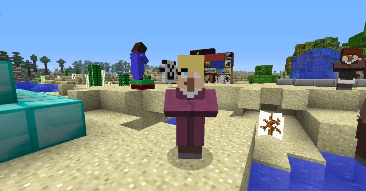 the goofy and scary pack Minecraft Texture Pack