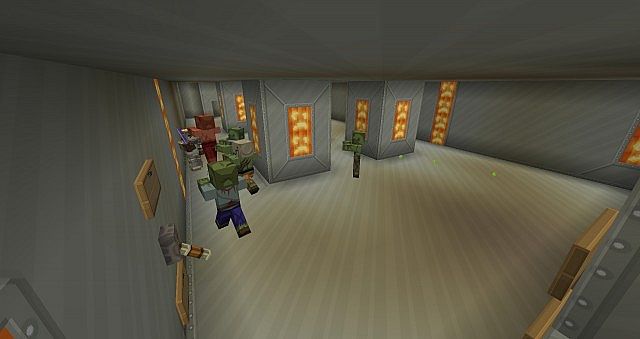Box head minigame on multiplayer! Minecraft Map