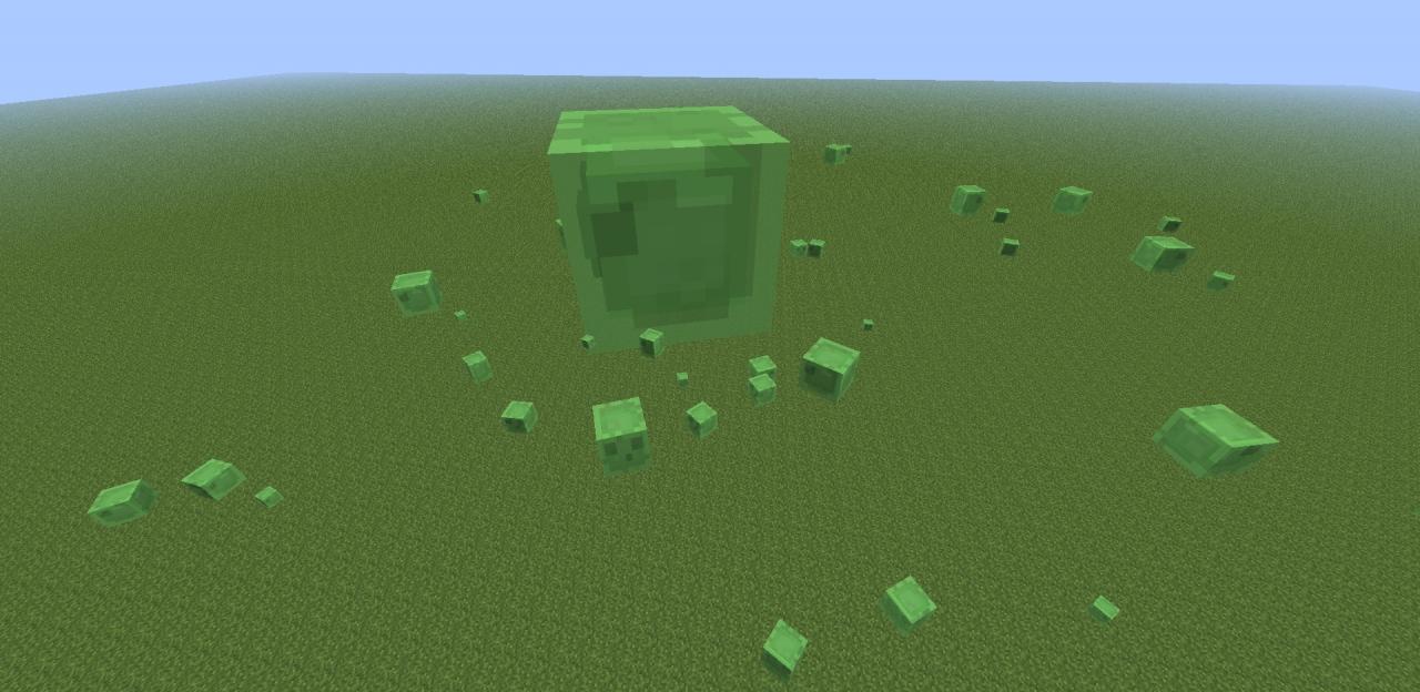 Mega Slime Boss BATTLE!!! Minecraft Map