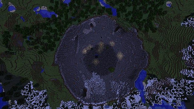 Crater Survival- Tekkit Minecraft Map