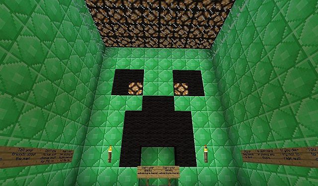 Creeper Chaos Minecraft Map