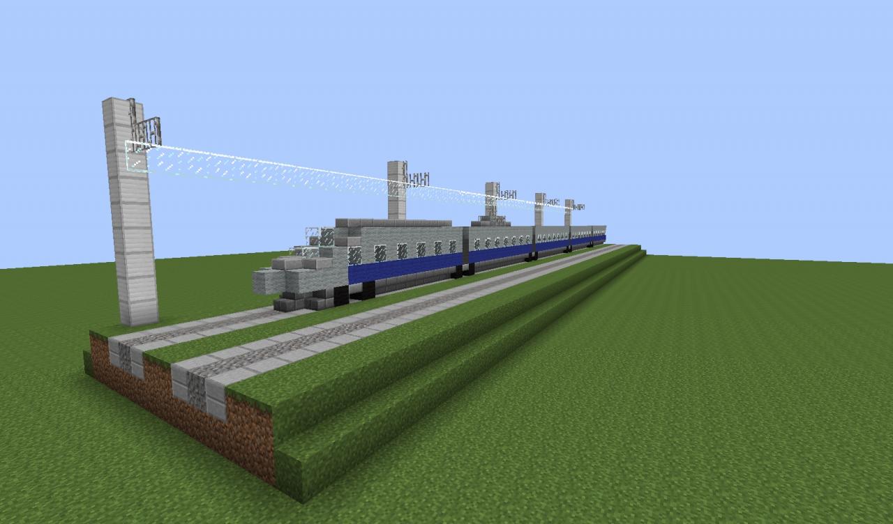 Shinkansen JR 500 & JR N700 Minecraft Map