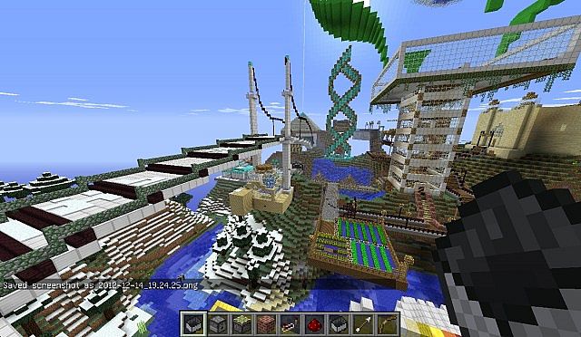 Eco city Minecraft Map