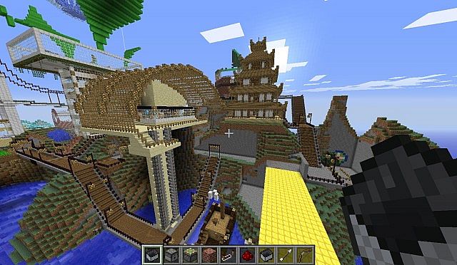 Eco city Minecraft Map