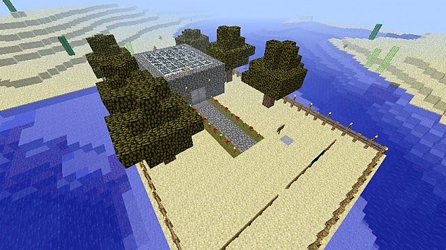 Sand Island Minecraft Map