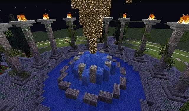 Fountain of Aetheria Minecraft Map