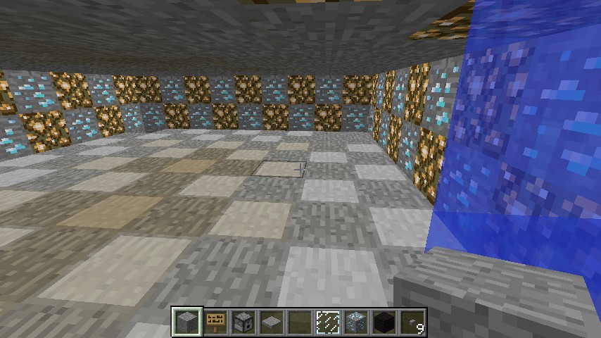 Underground house Minecraft Map