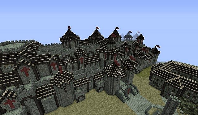 Huge Castle Minecraft Map
