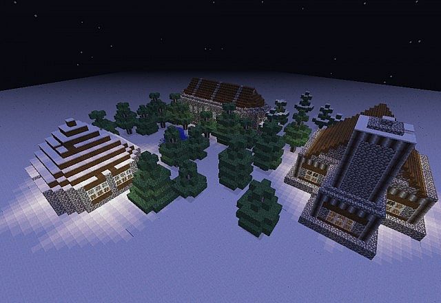 Christmas village Minecraft Map