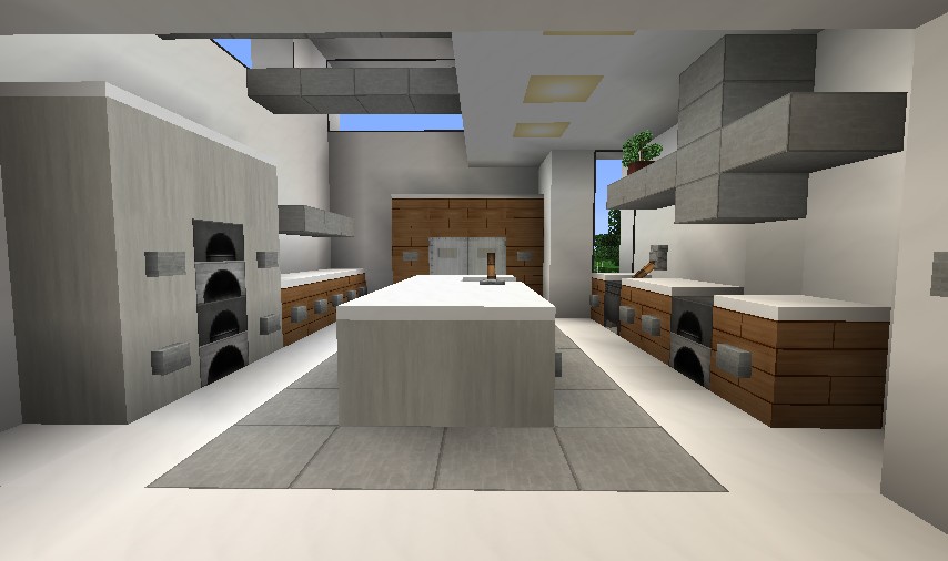 Modern House - Overlapped Minecraft Map