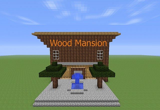 Wood Mansion Project Minecraft Map