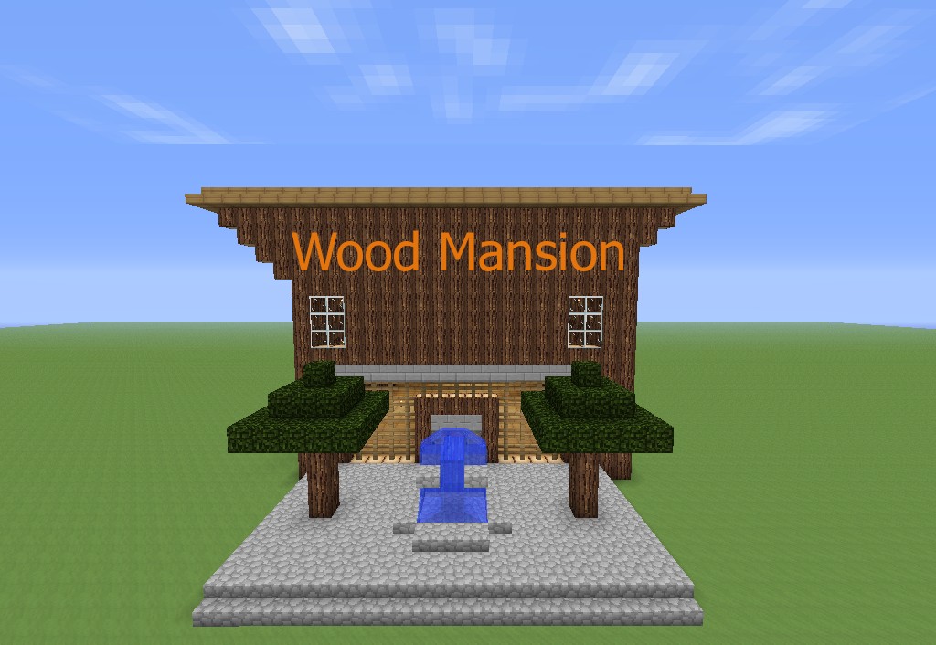 Wood Mansion Project Minecraft Map