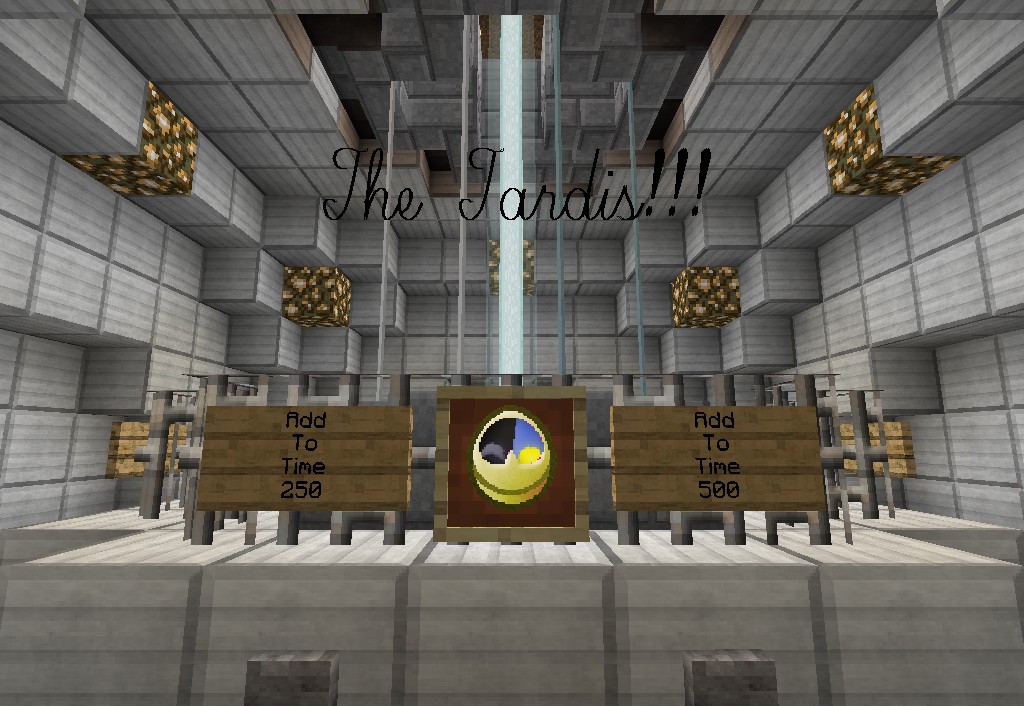 The Tardis!!! Minecraft Map